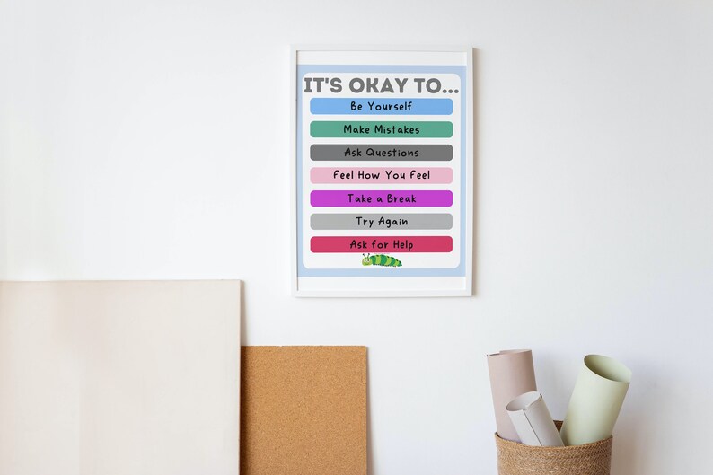 Calming Corner Poster Package/anxiety Relief/mental - Etsy Canada