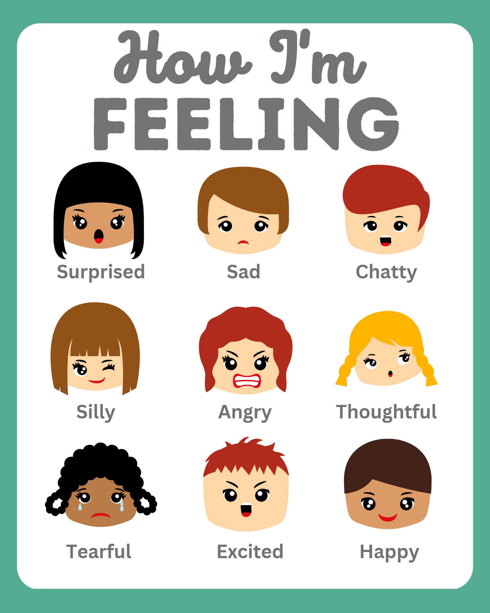 Calming Corner Poster Package/anxiety Relief/mental Heath/classroom ...