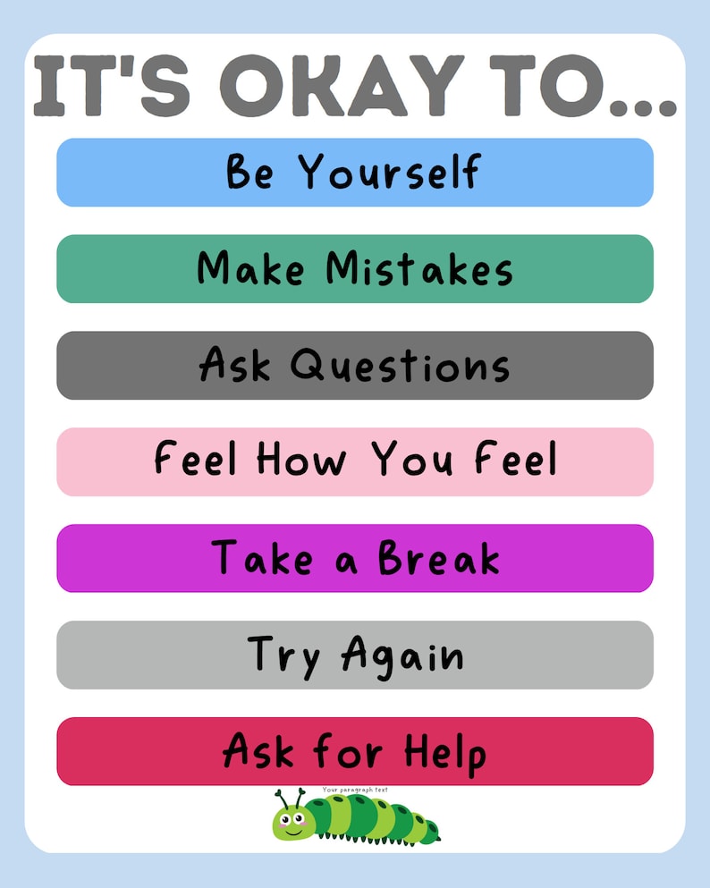 Calming Corner Poster Package/anxiety Relief/mental - Etsy Canada