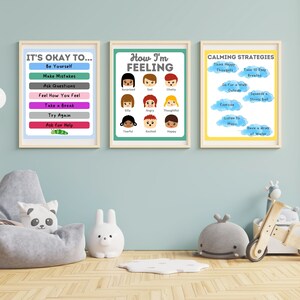 Calming Corner Poster Package/anxiety Relief/mental - Etsy Canada