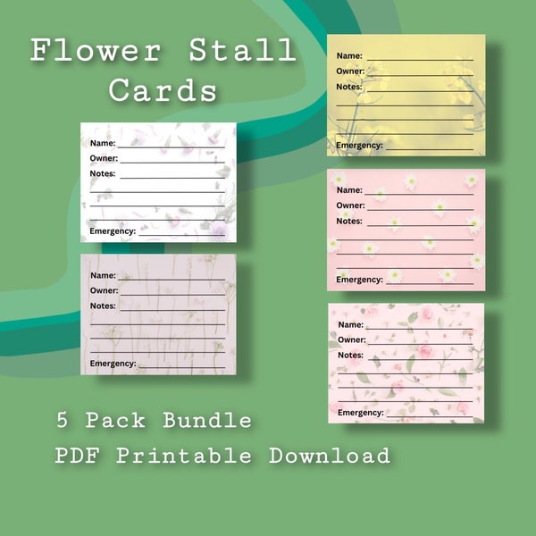 Stall Cards Horse - Etsy Stall Cards Horse - Etsy