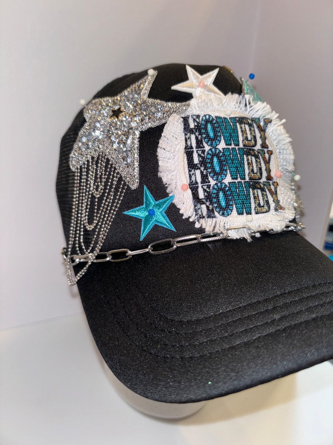 Trucker Patch Hat Howdy Cowgirl Theme - Etsy