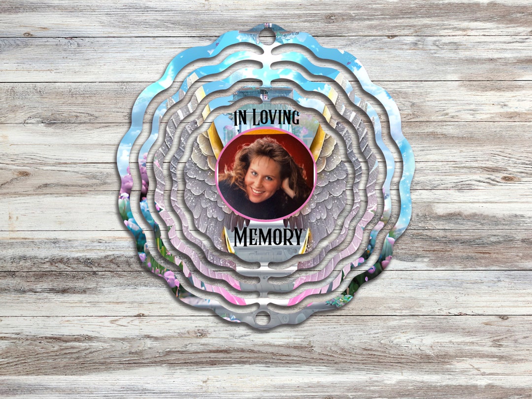 Memorial / in Loving Memory Wind Spinner / Garden Decor Sublimated - Etsy
