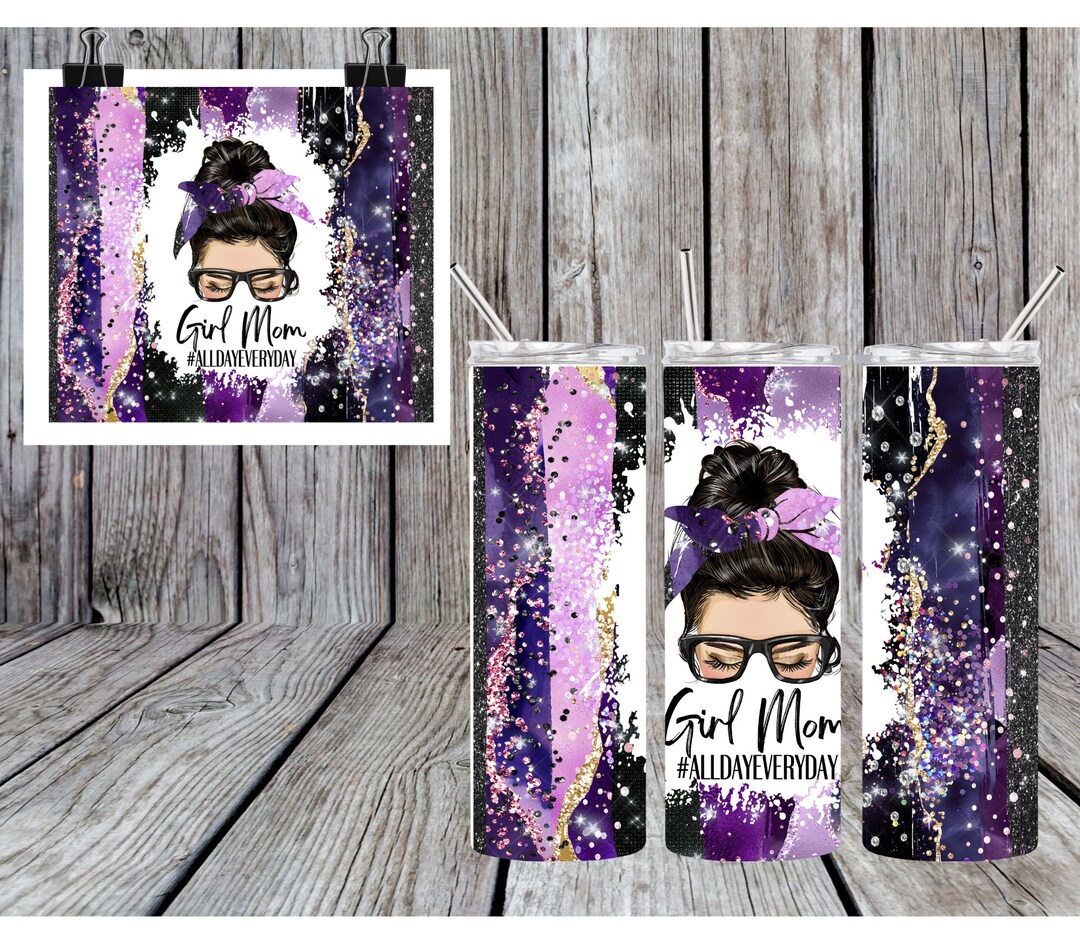 Girl Mom Sublimation Tumblers - Etsy