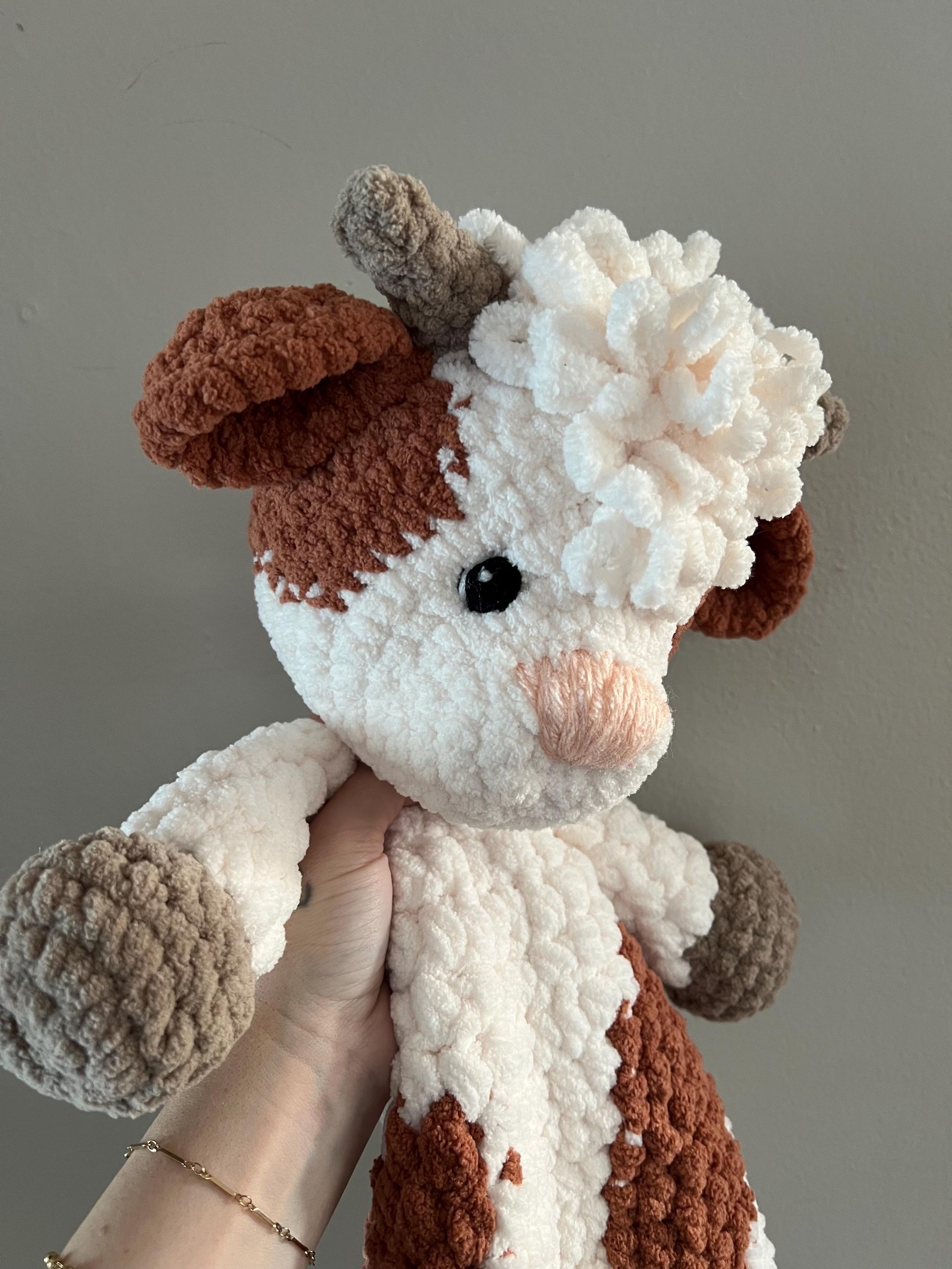 Benny and Bonnie the Cows Pattern, Crochet Cow and Highland Cow Pattern ...