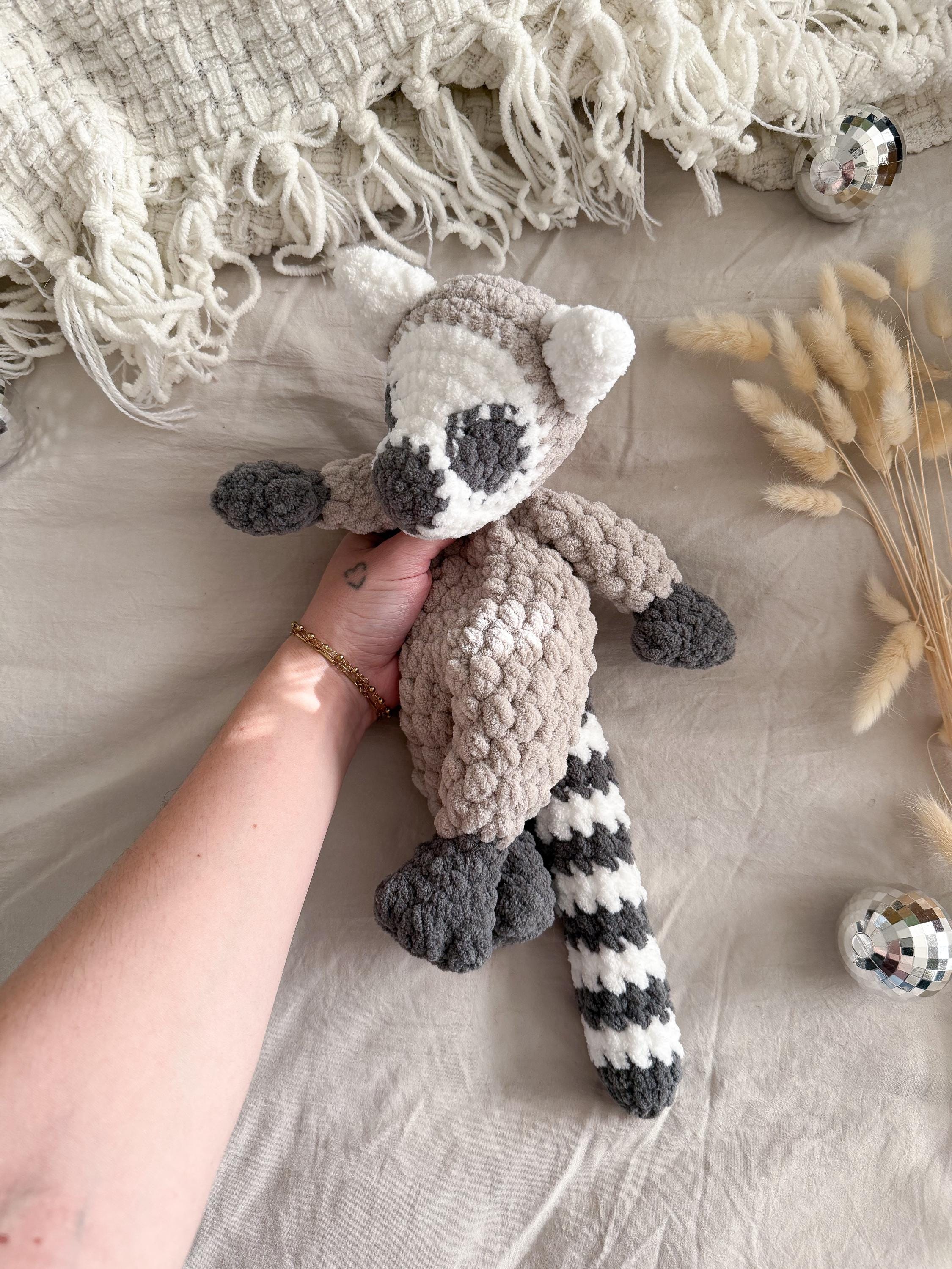 Lenni and Lilly the Lemurs Pattern | Crochet Big and Mini Lemur ...