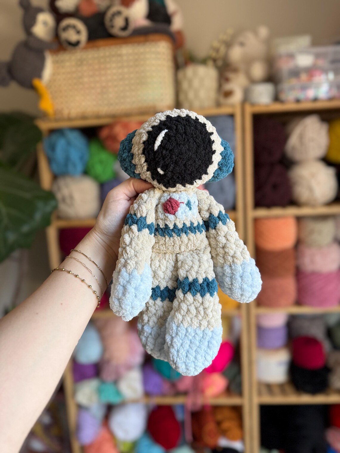 Cosmo and Cadet the Astronauts | Crochet Big and Mini Astronaut ...