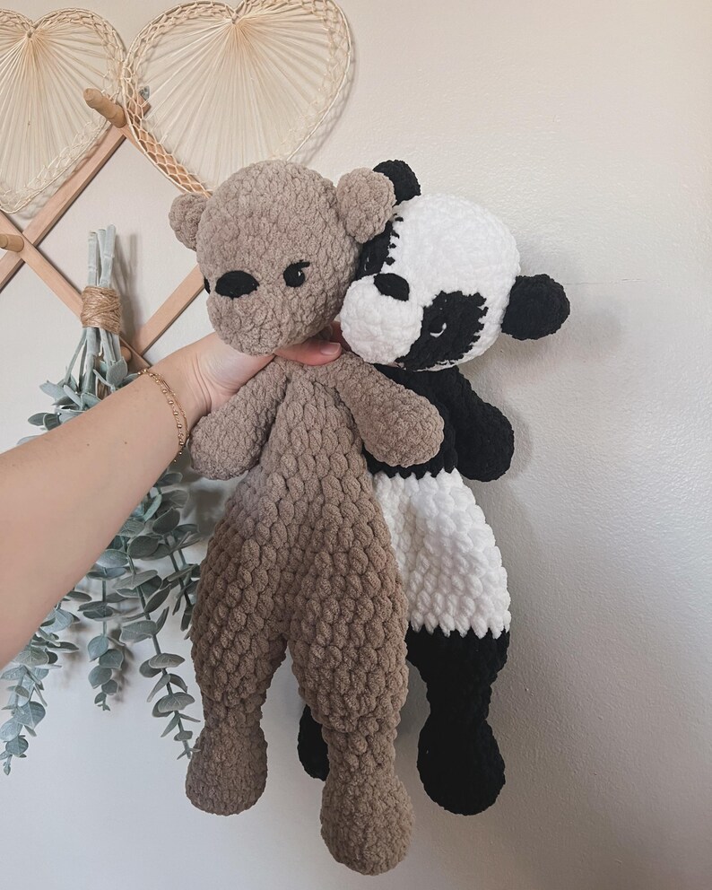 Bobo the Bear Pattern | Crochet Panda Bear and Bear Patterns Only - Etsy