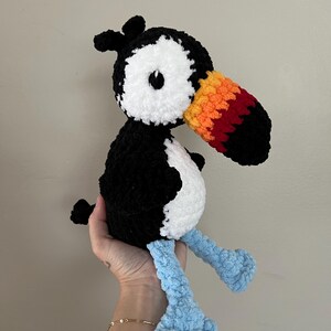 Taco the Toucan (&flamingo) Pattern, Crochet Toucan and Flamingo ...