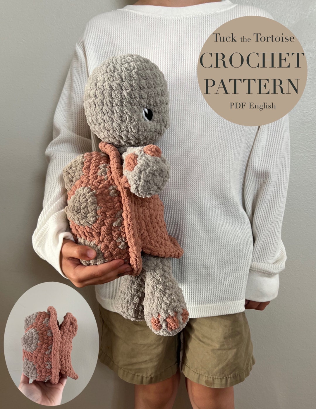 Tuck the Tortoise Pattern | Crochet Tortoise / Turtle Pattern Only - Etsy