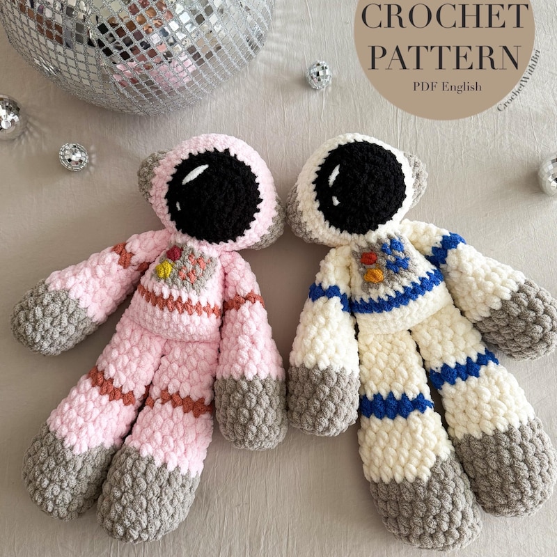 Crochet Astronaut No Sew - Etsy
