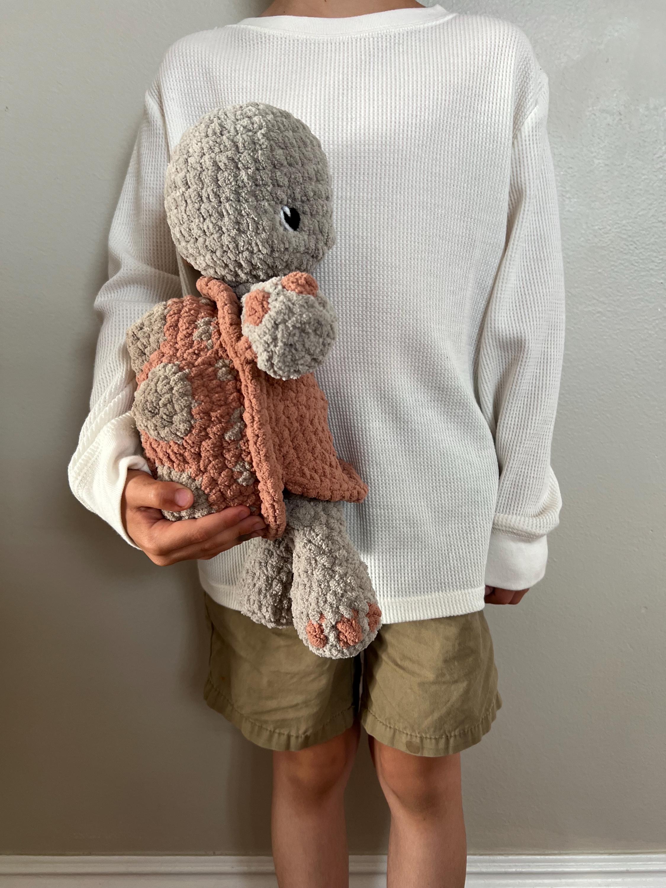 Tuck and Tide the Turtles Pattern | Crochet Tortoise and Sea Turtle ...