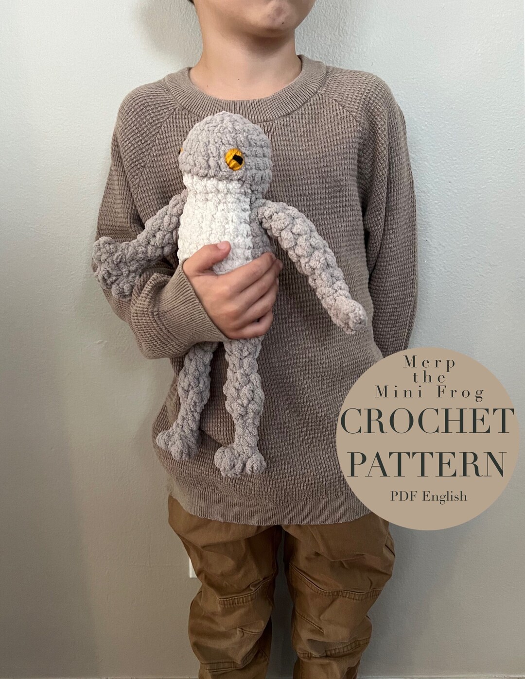 Merp the Mini Frog, Crochet Frog Pattern Only - Etsy