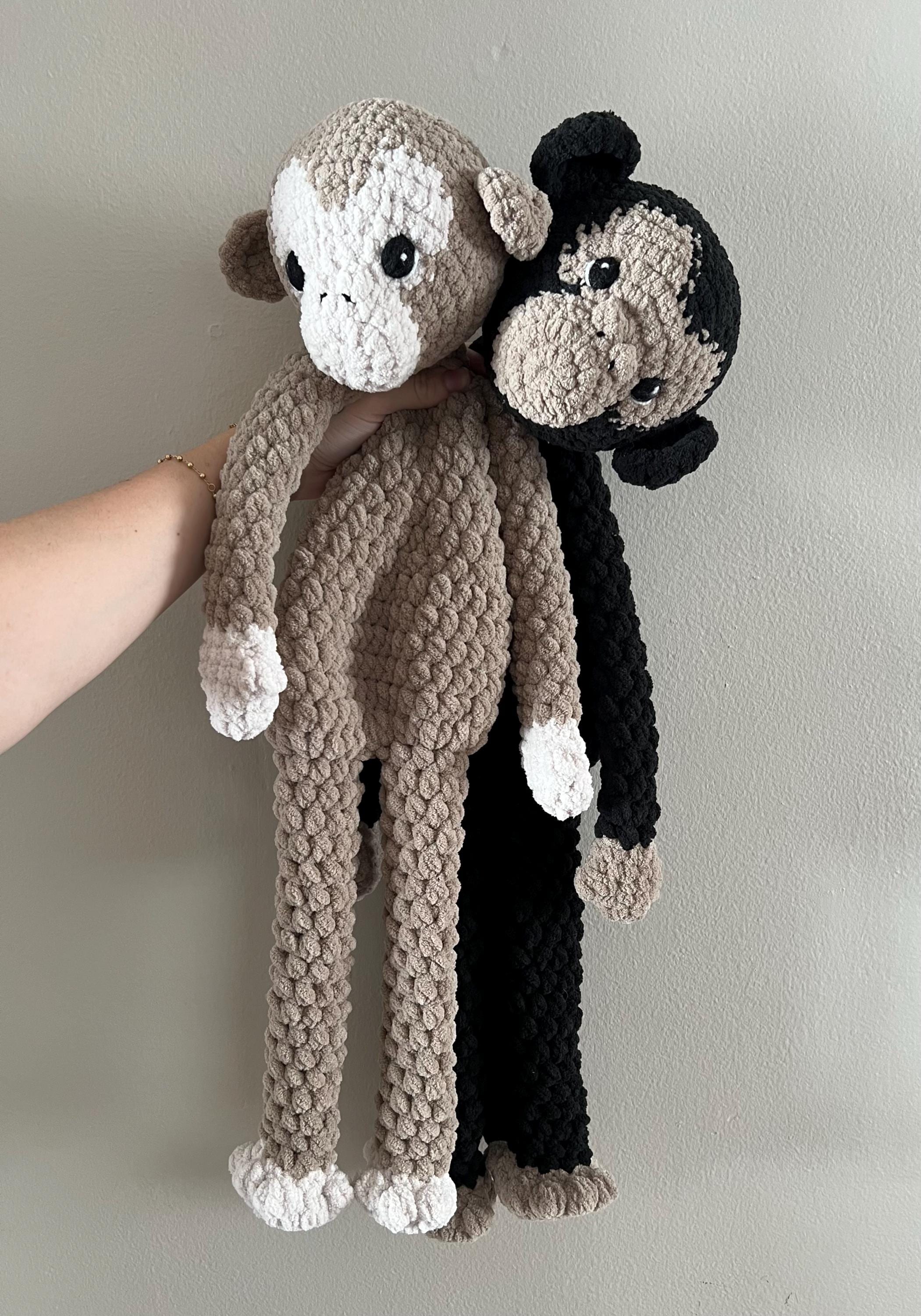 Mel and Mo the Monkeys Pattern, Crochet Monkey Patterns Only - Etsy