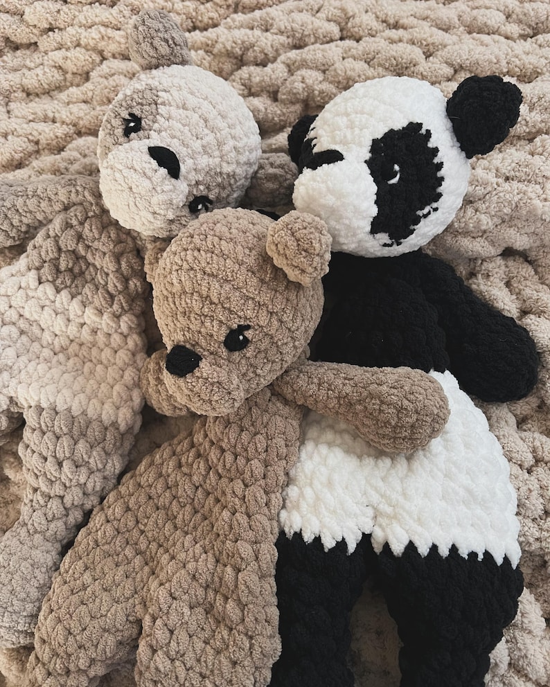 Bobo the Bear Pattern | Crochet Panda Bear and Bear Patterns Only - Etsy