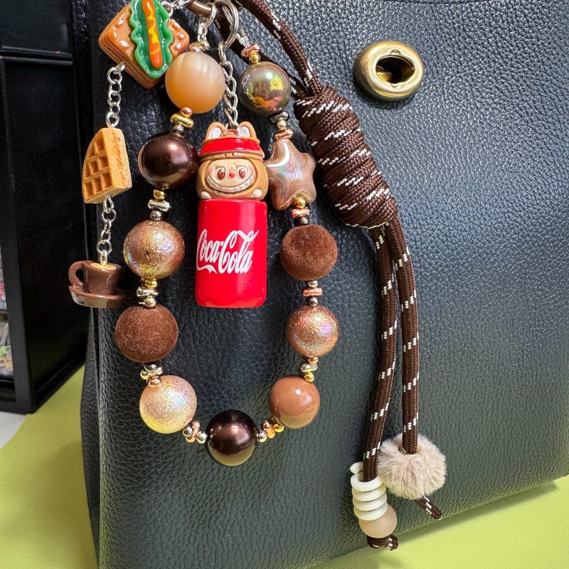 Labubu Coke Keychain - Etsy