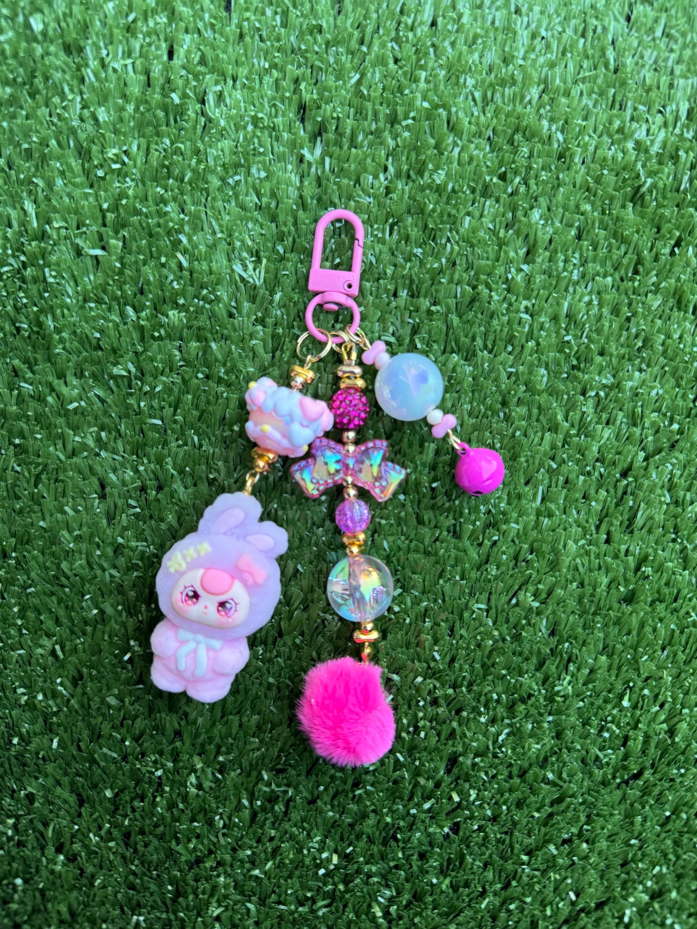 Trending Pink Baby Three | Bag Charms | Phone Charms | Cute - Etsy