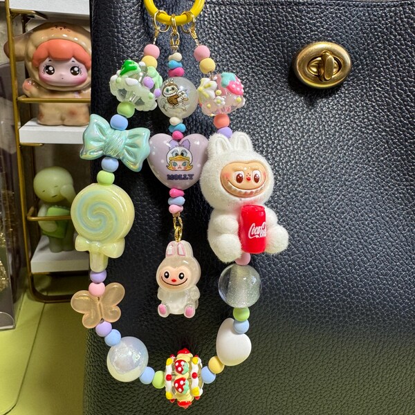 Labubu Coke Keychain - Etsy
