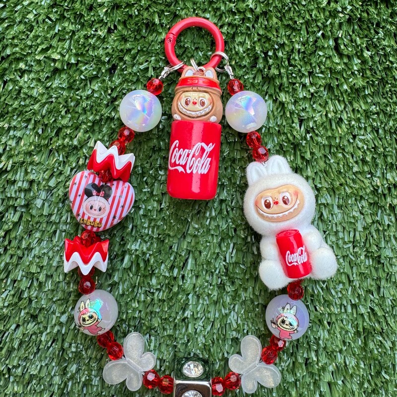 Labubu Coke Keychain - Etsy
