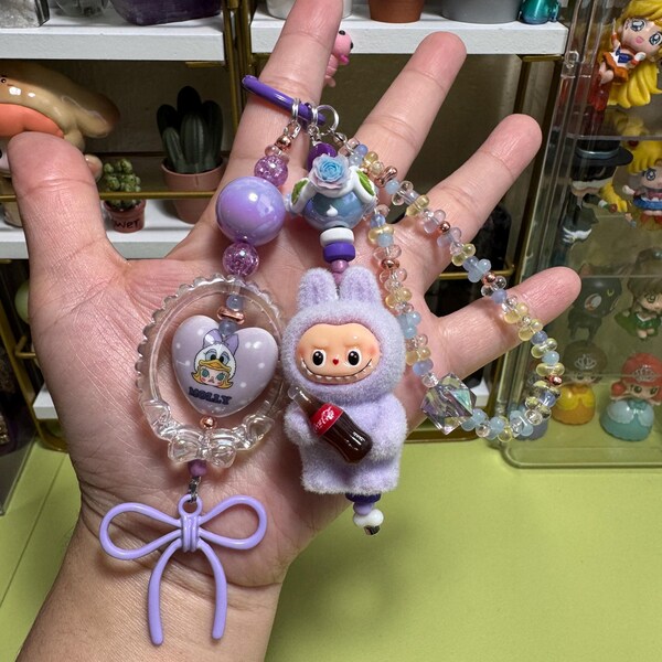 Labubu Coke Keychain - Etsy