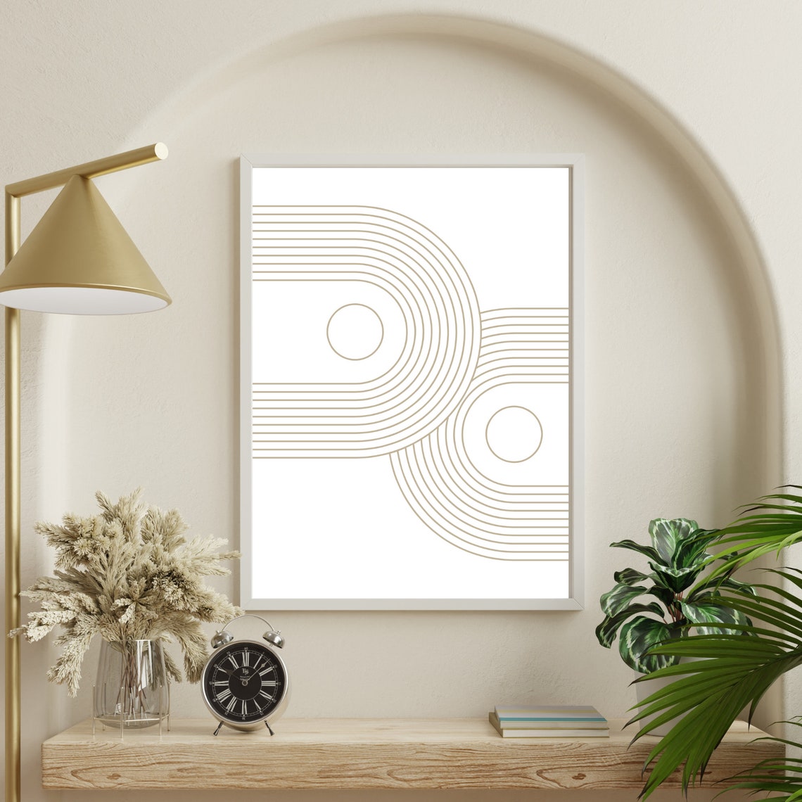 Simple Boho Printable, Digital Download Art, Boho Art, Minimalist Boho ...