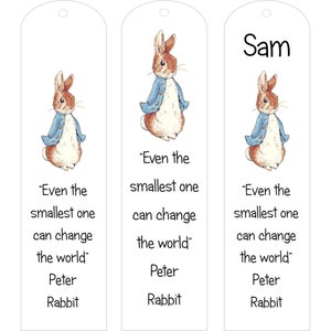 Peter Rabbit Bookmarks, Beatrix Potter Printables (PNG, JPG) - Etsy UK