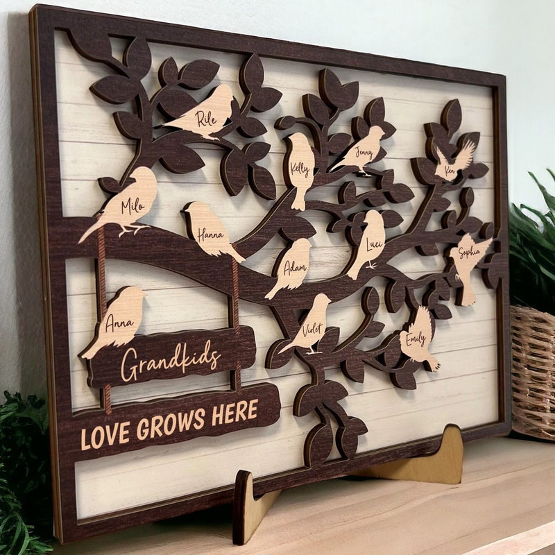 Family Tree Decor - Etsy