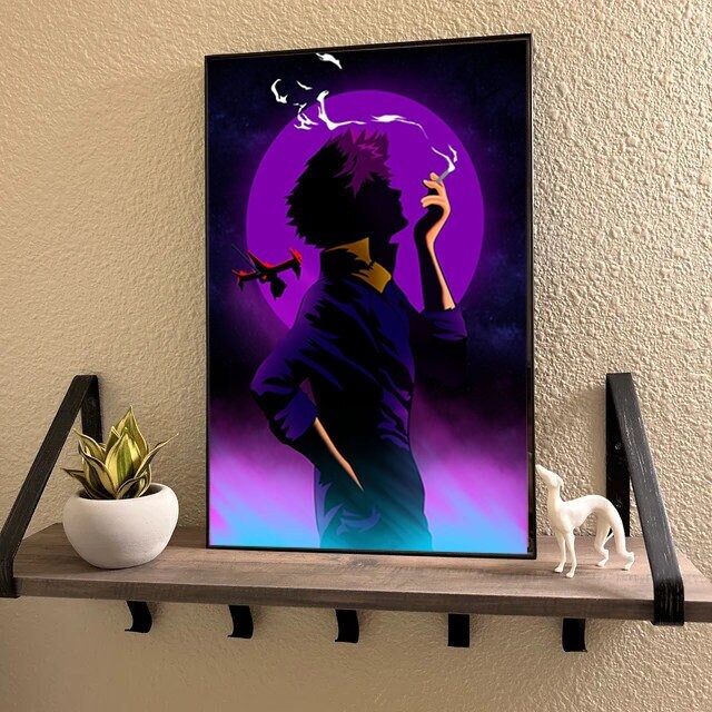 Chill Cowboy Bebop Poster Wall Decor Gift - Etsy