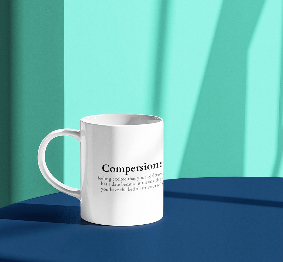 Compersion Mug Polyamorous Girlfriend Boyfriend Open Polyamory ENM ...