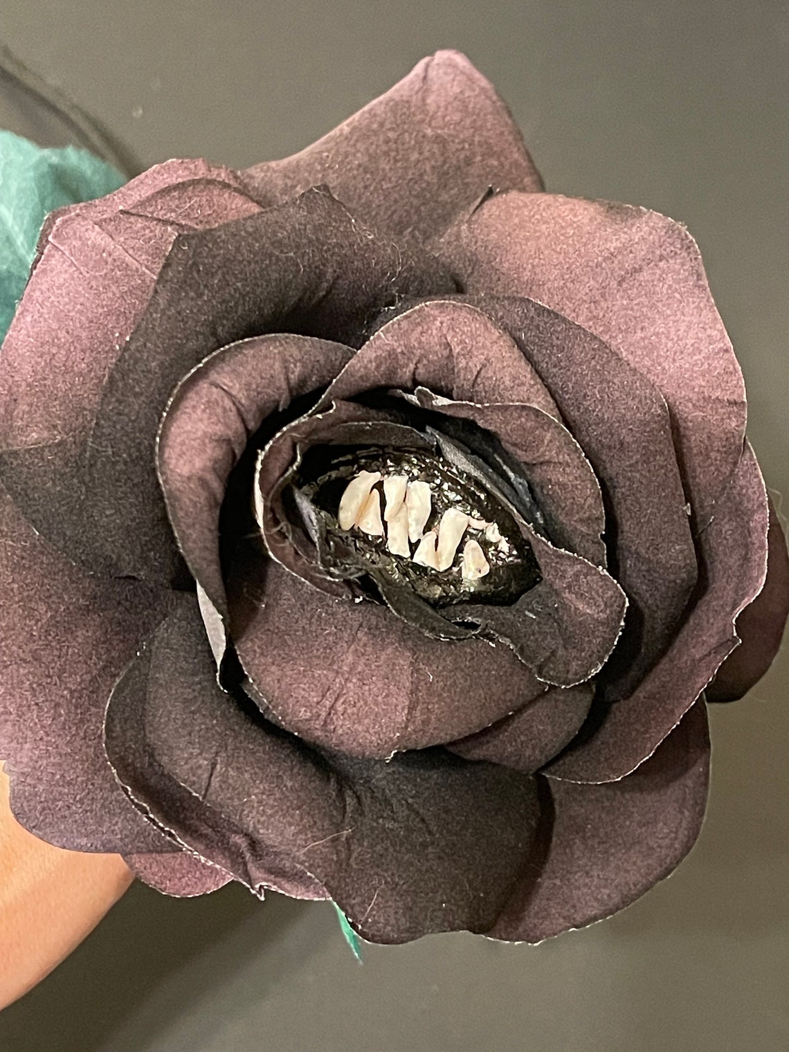 Monsterous Flower With Polymer Clay Teeth, Perfect for Valentines Day ...