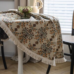 Round Tablecloth - Etsy