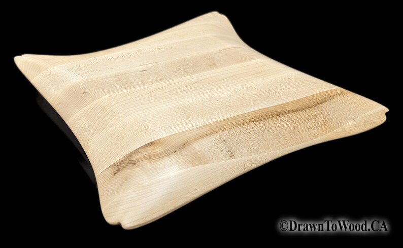 Quad Manta Hardwood Dish made in Canada - Etsy