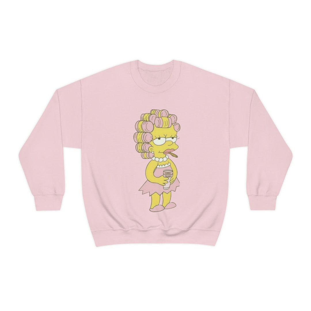 Lisa Simpson Hoodie Wake up Bake up Slay Bitch Sweatshirt the Simpsons ...