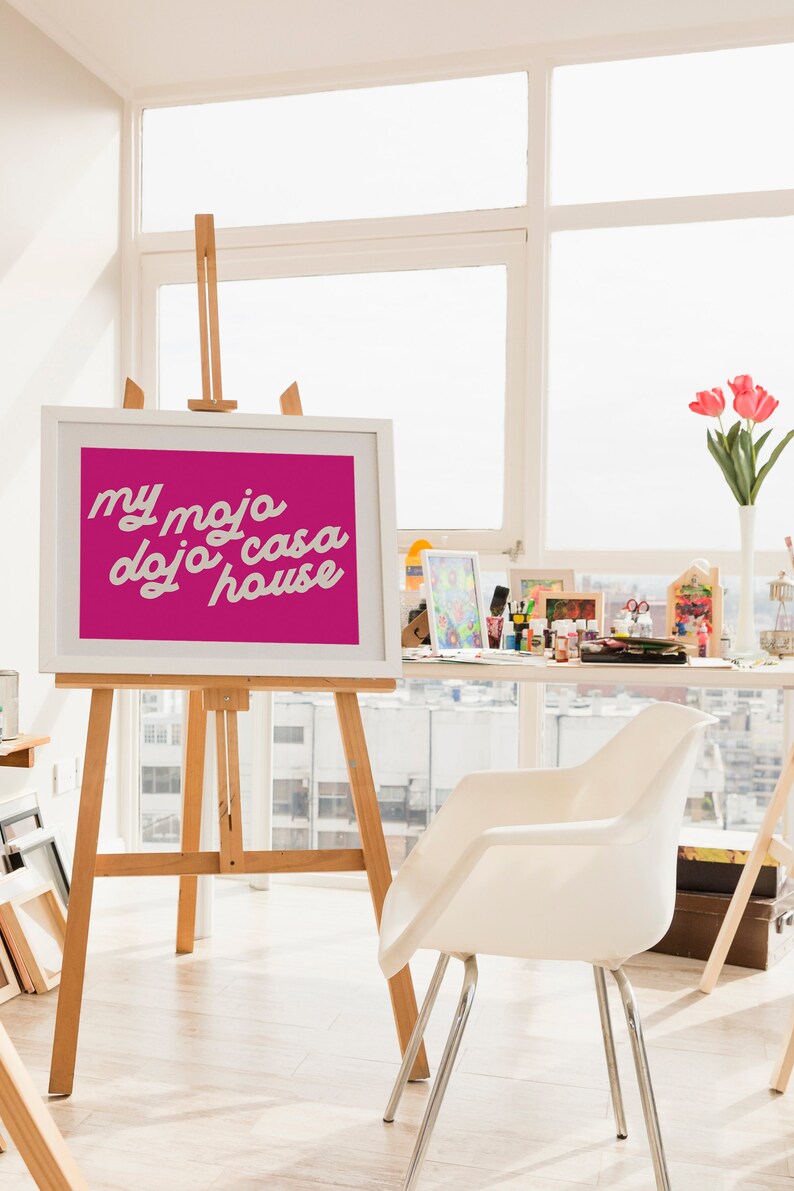 Barbie Poster, Mojo Dojo Casa House, Home Decor, Funny Wall Art ...