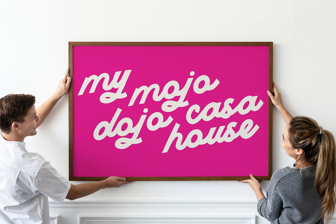 Barbie Poster, Mojo Dojo Casa House, Home Decor, Funny Wall Art ...