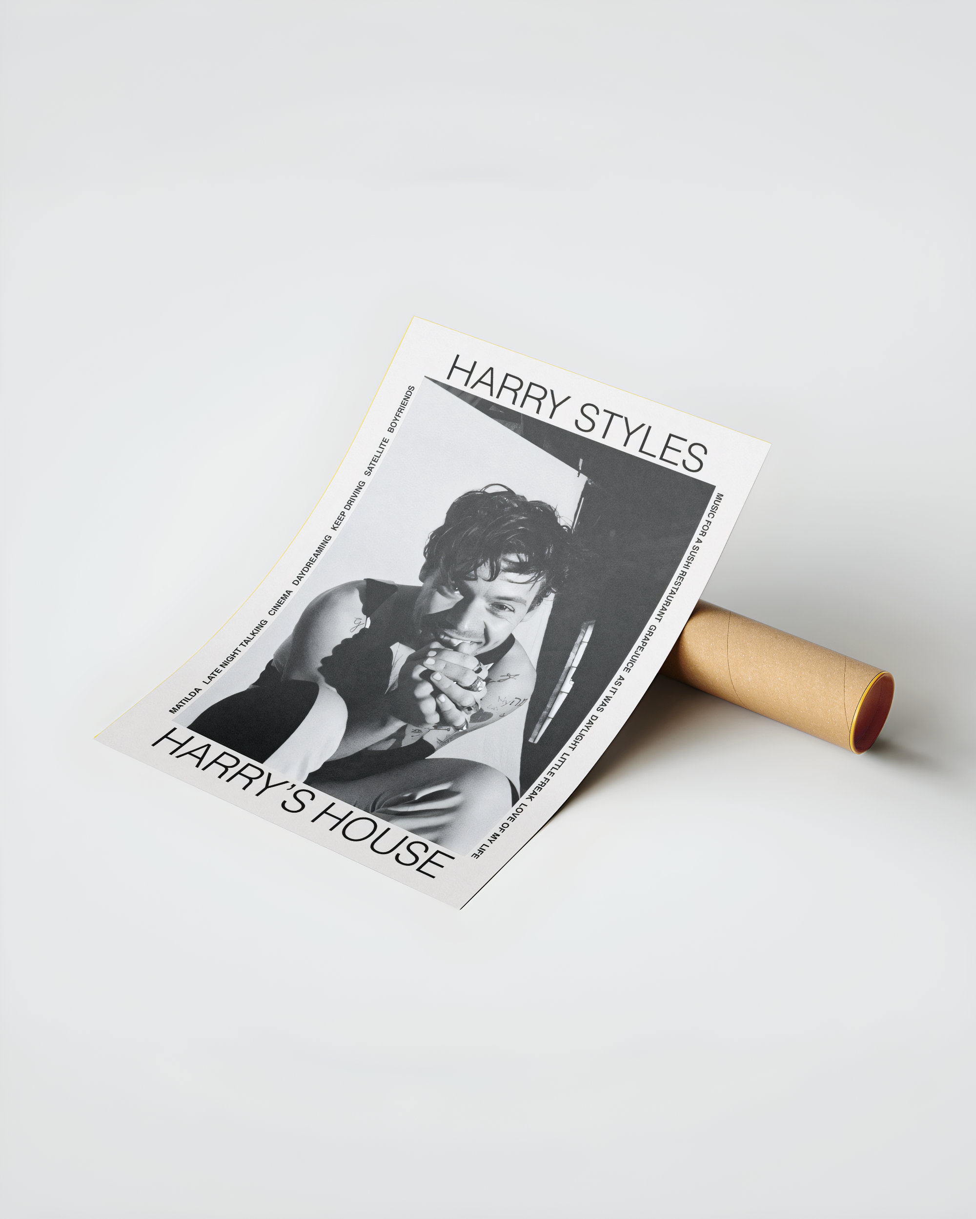Harry Poster "Harry's House B" Harry poster Harry merch sold by Tomass ...