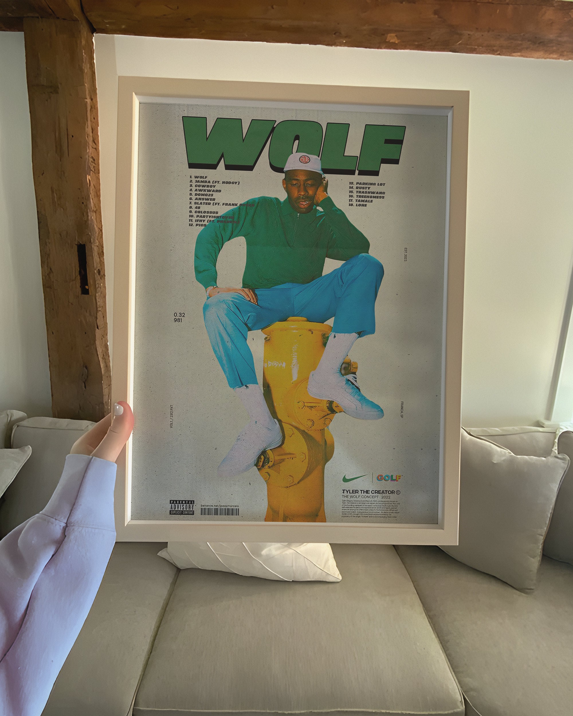 Tyler the Creator poster "Wolf" Tyler the Creator Poster sold by Janusz ...