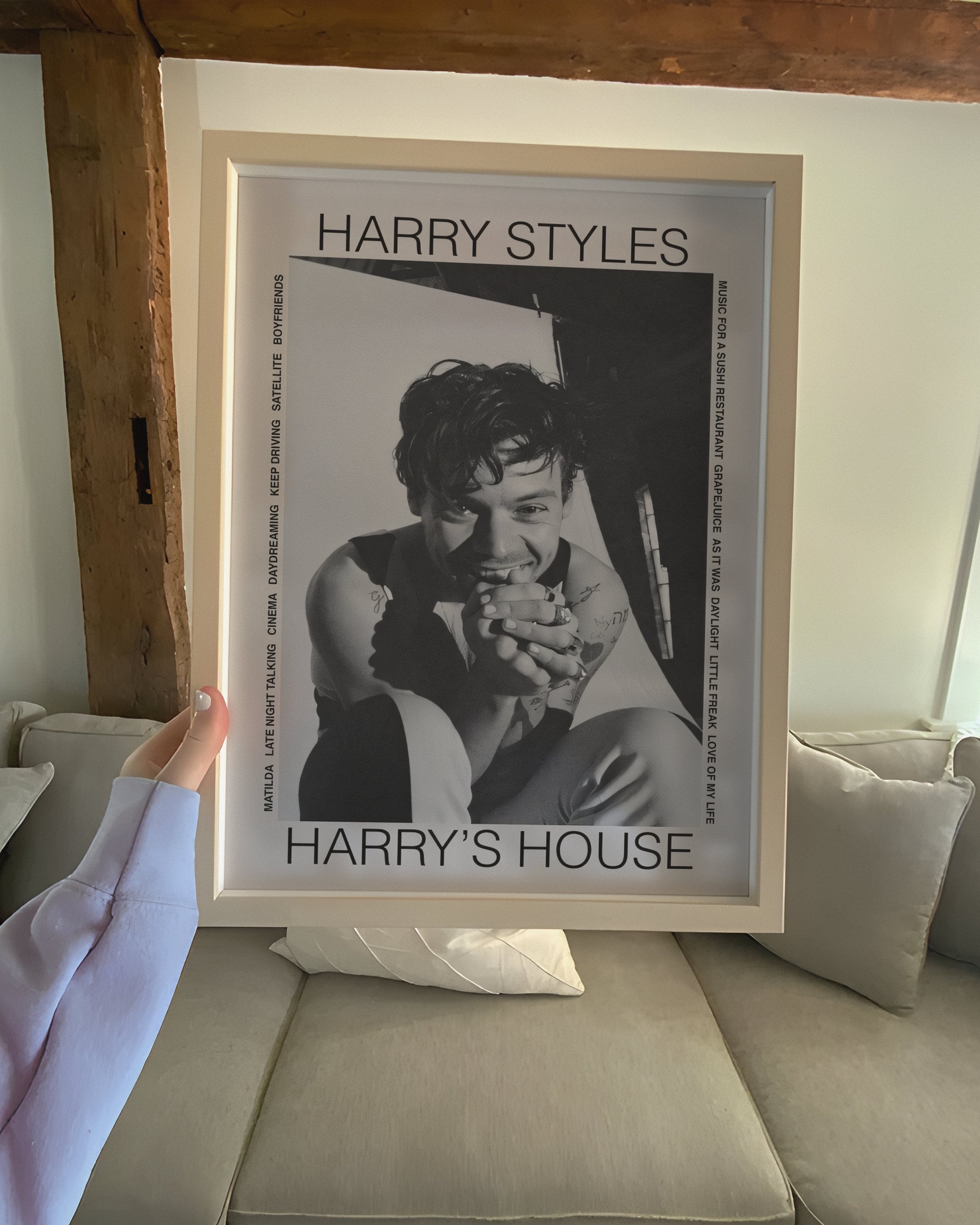 Harry Poster "Harry's House B" Harry poster Harry merch sold by Tomass ...