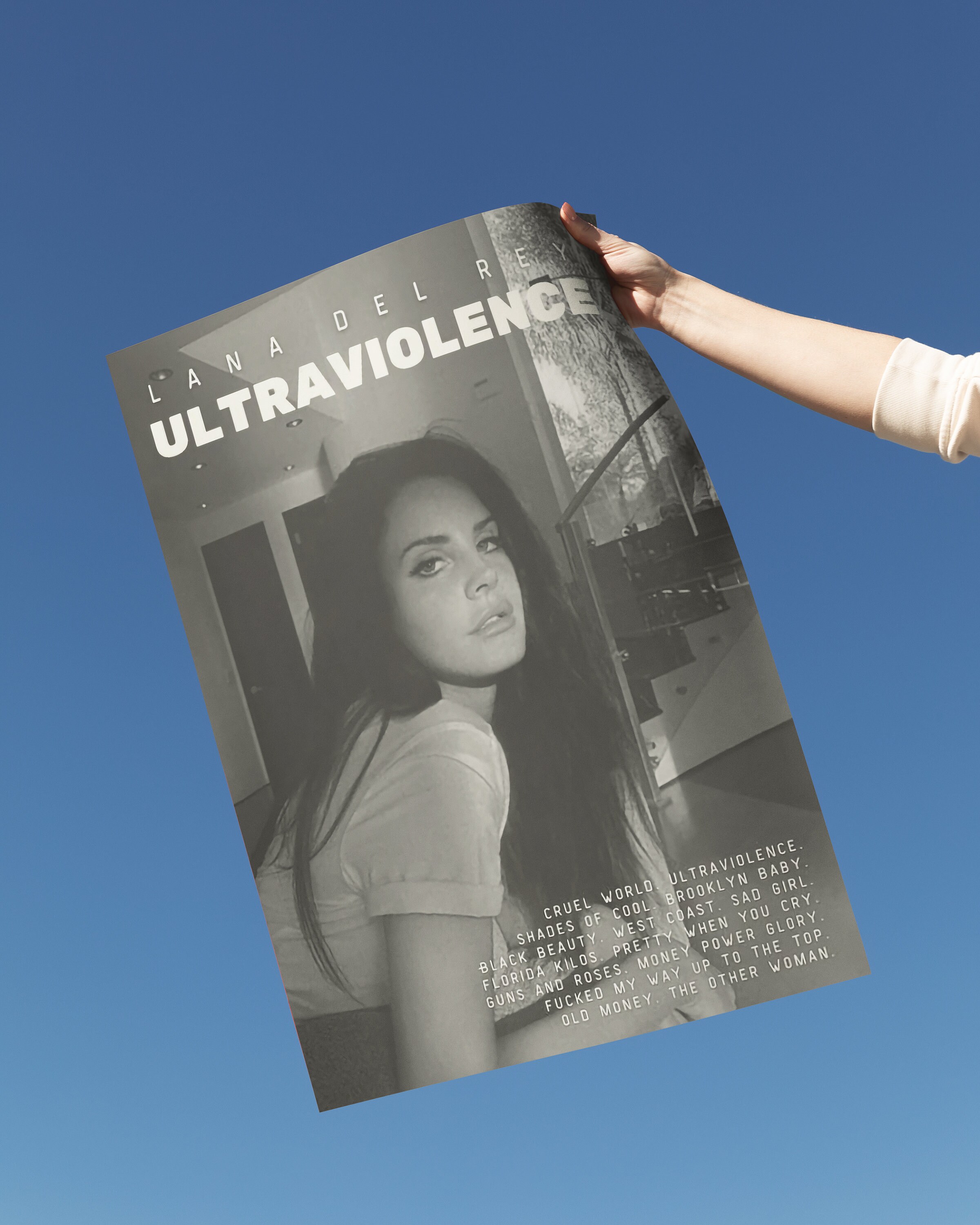 Lana Del Ray Poster "Ultraviolence" Lana Del Ray poster Lana Del Ray ...