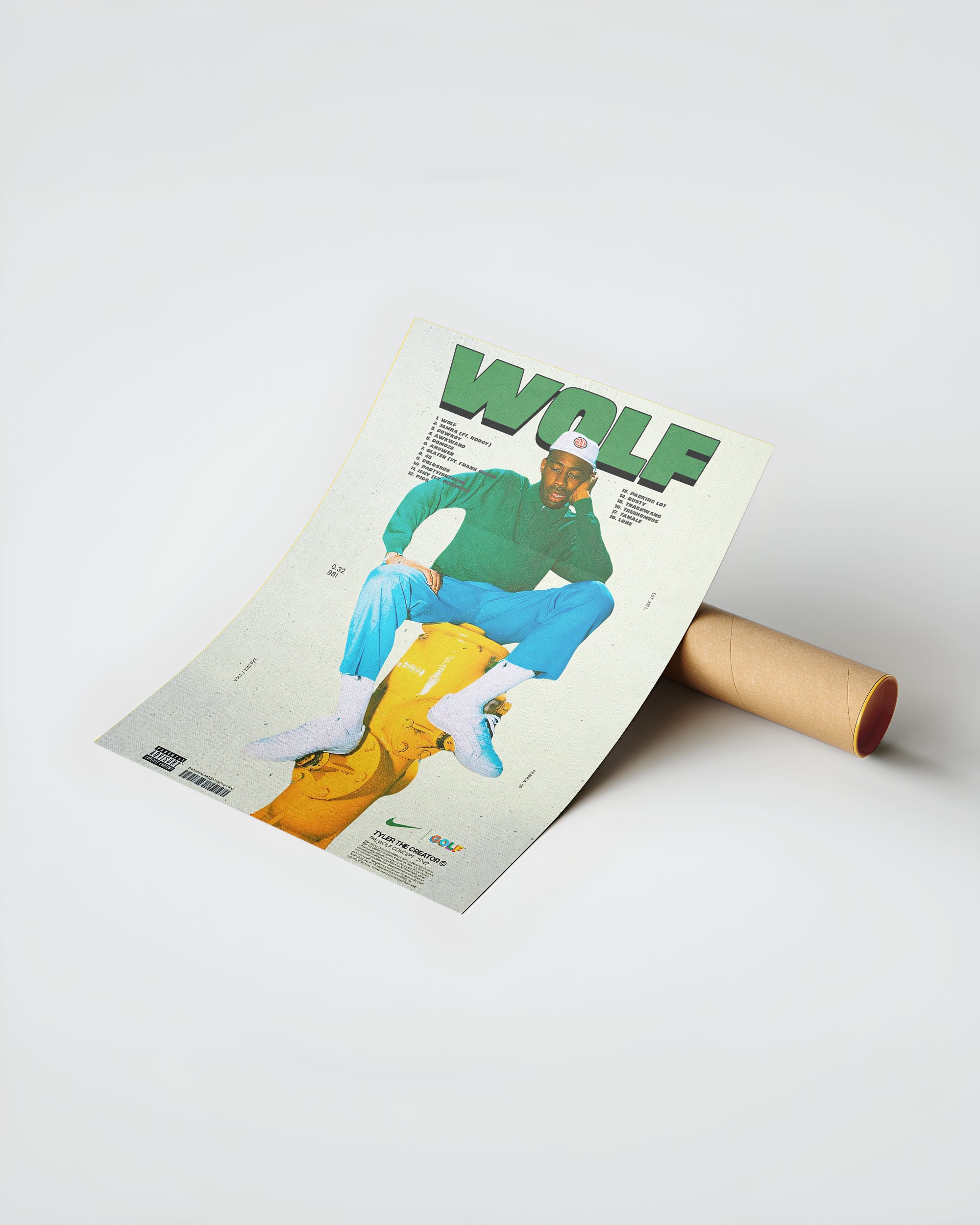 Tyler the Creator poster "Wolf" Tyler the Creator Poster sold by Janusz ...