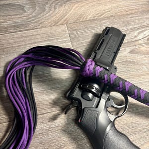 Two-tone Plaited Paracord Flogger – Handmade BDSM Whip - Etsy