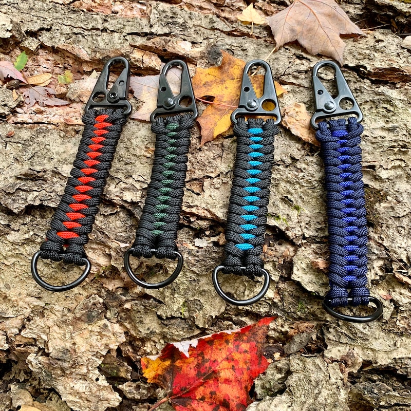Paracord Keychain - Etsy