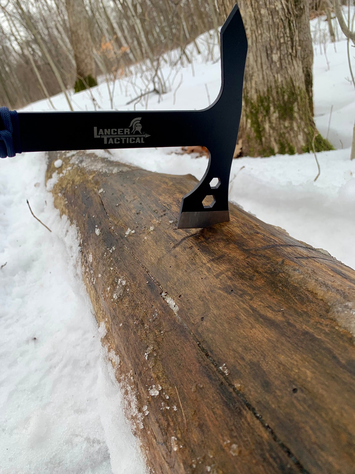 Sharp Hand Wrapped Paracord Wrapped Set of Three Tactical Throwing Axes ...