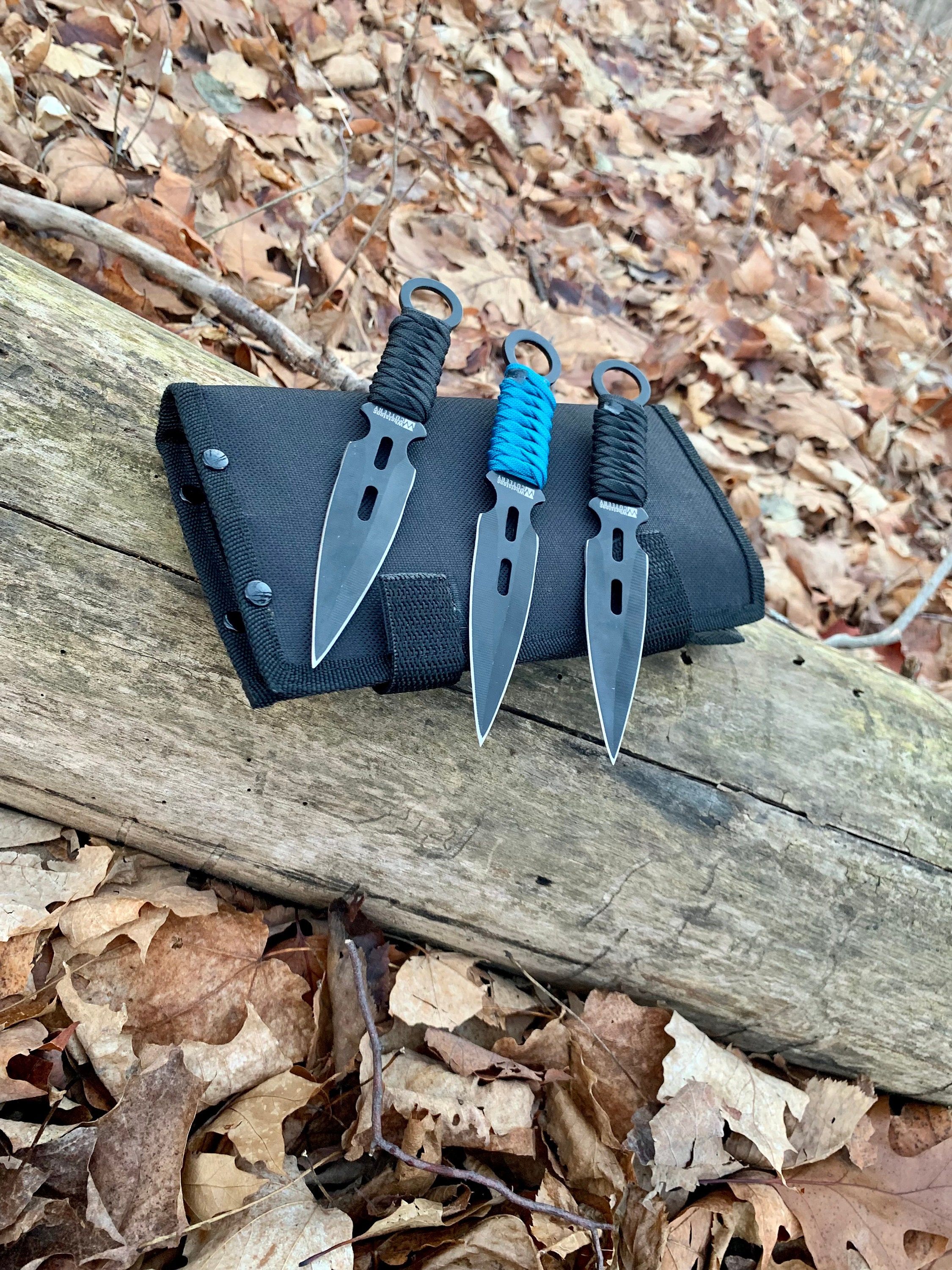 Individual Paracord Wrapped Throwing Knife: Stainless Steel, Custom ...