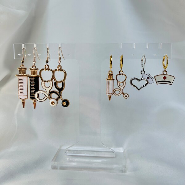 Nurse Earrings - Etsy