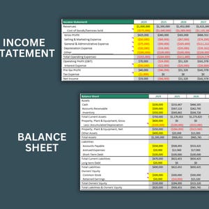 Financial Forecasting Model Excel Template | Investment Forecast Tool ...