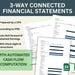 Financial Statements Template Bundle With Balance Sheet, Income ...