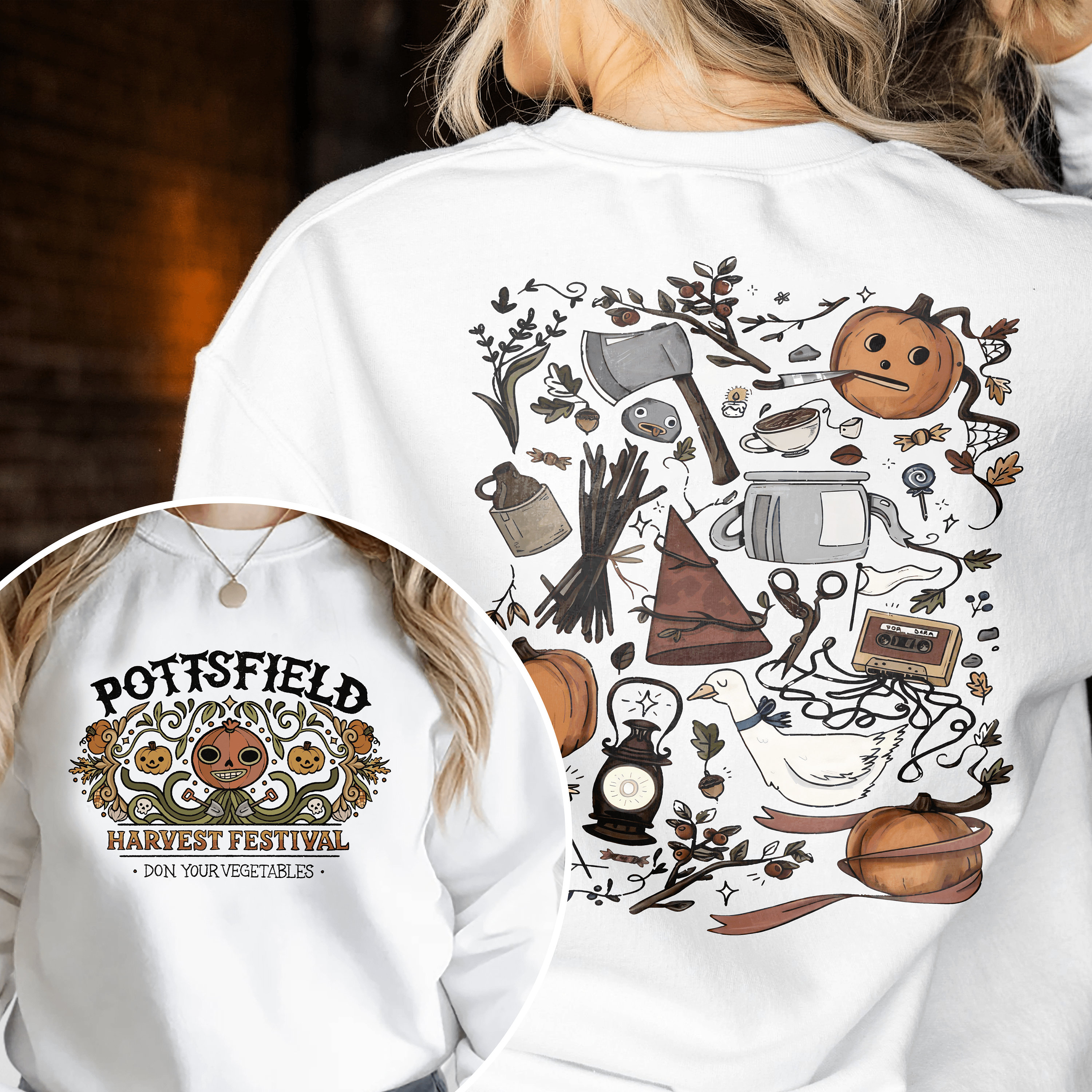 Pottsfield Harvest Festival Png Over the Garden Wall Png - Etsy