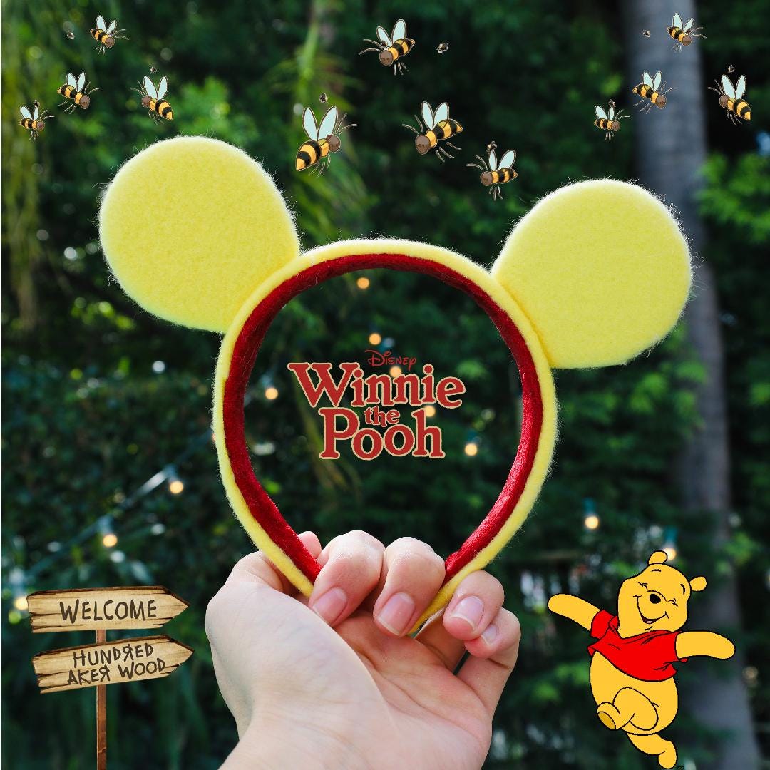 Winnie the Pooh Ears. Winnie the Fuzzy Pooh Ears. Disney Pooh Ears ...