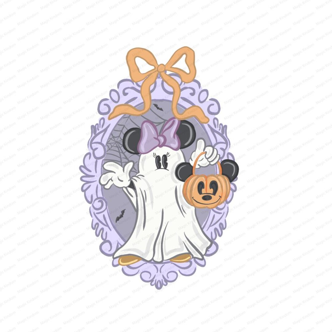 Magic Kingdom,halloween,minnie Mouse,mouse Ghost,spooky Vibe, Mouse ...